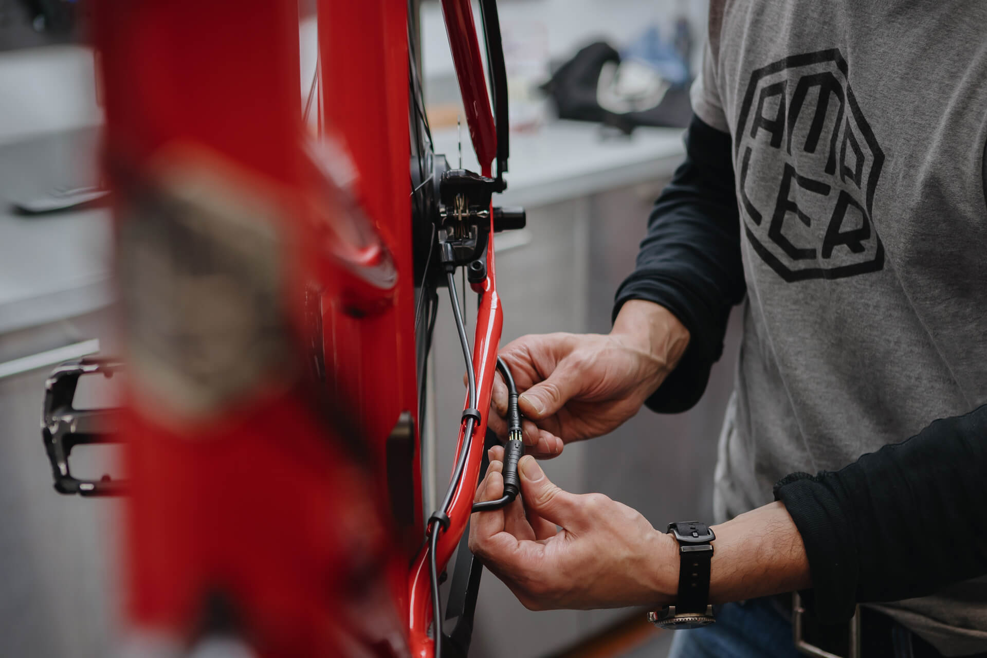 Around the wheel – One day with the Ampler Mechanics | Ampler Bikes