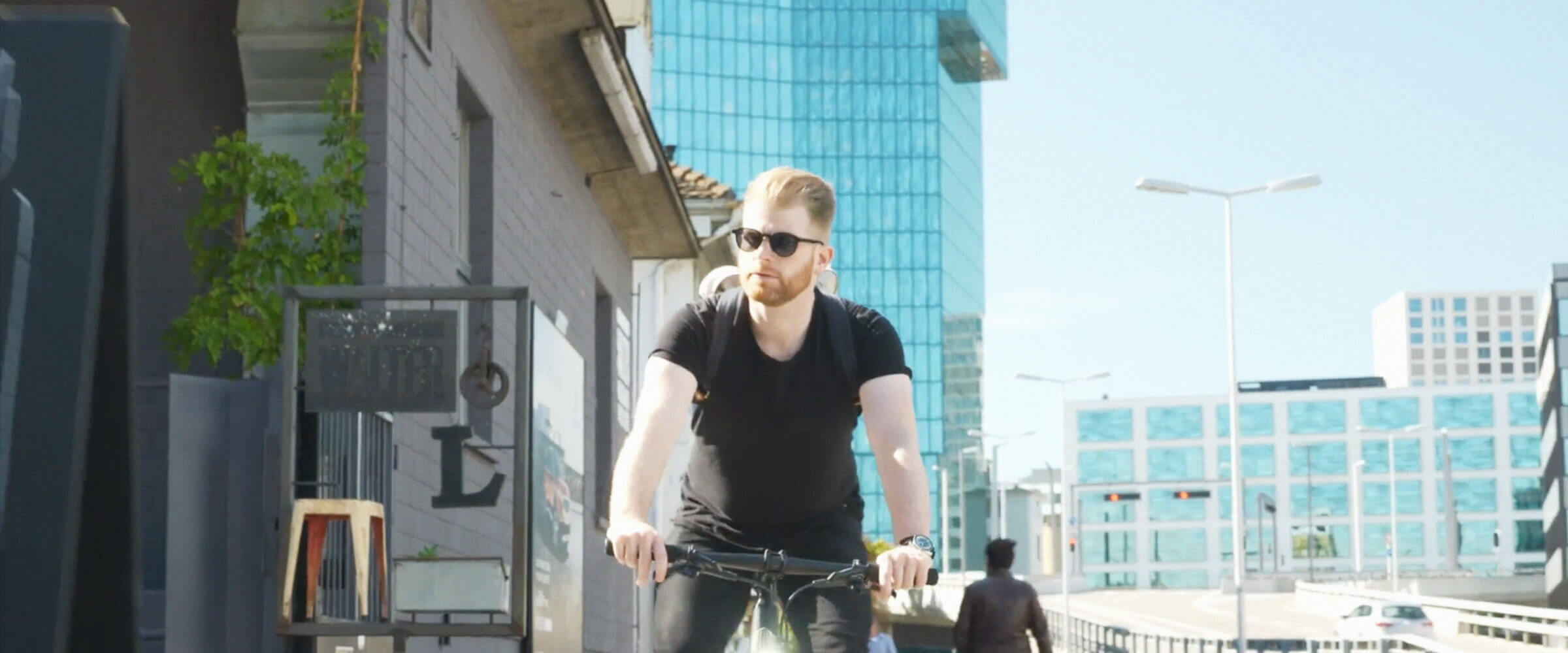 Yves' 15 km ride with Curt | Ampler Bikes